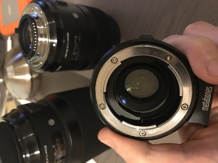 metabones 'speed booster' 0.58 m43->nikon adapter question | DPReview ...