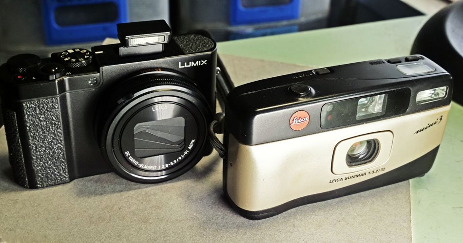 Pocketable cameras. Then and now. Film minis leap to digital minis ...