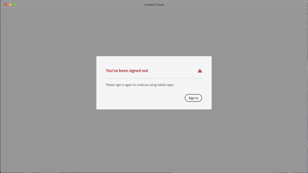 Adobe Creative Cloud asking me to sign in repeatedly | DPReview Forums