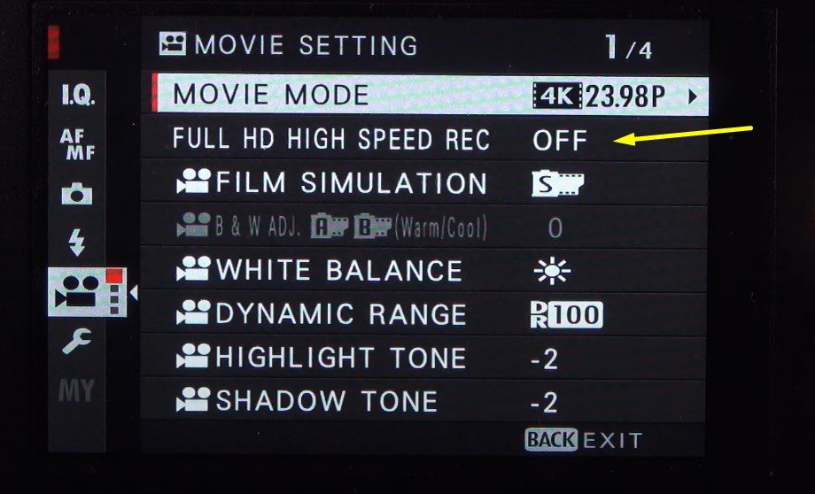 How do I change recording format from MOV to MP4 on my Fuji XT-30? | DPReview Forums