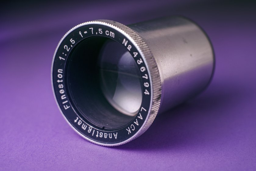 Laack Anastigmat Fineston 7.5 cm f/2.5 (projection lens?) | DPReview Forums