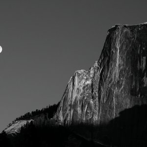 Moon and Half Dome | DPReview Forums