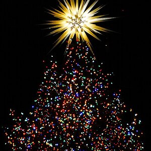 Moon over Christmas tree.jpg | DPReview Forums